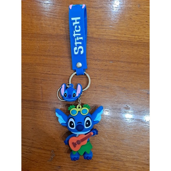 Accessories | New Disney Stitch Pvc Keychain Figure Backpack Clip ...